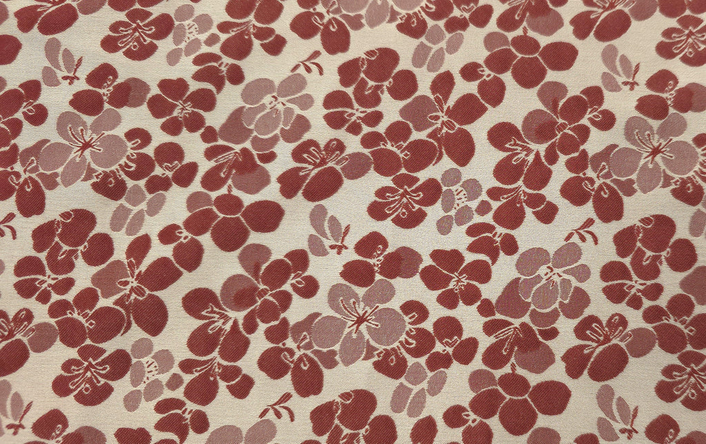 Embossed Polyester Jacquard Sweet Floral – DK Fabrics