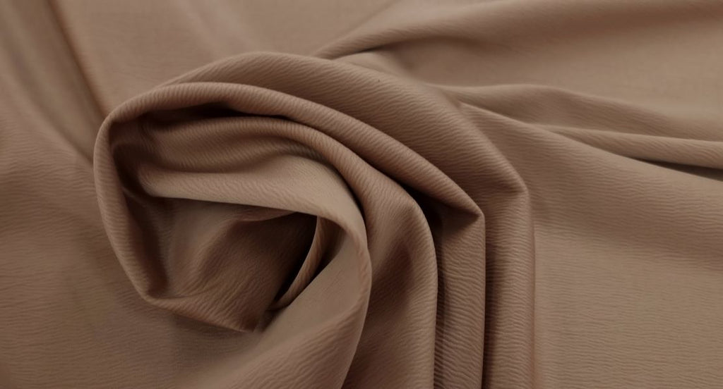 Medium Weight Stretch Satin Mocha – DK Fabrics