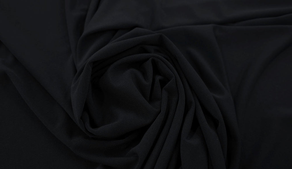 Polyester Knit Black – DK Fabrics
