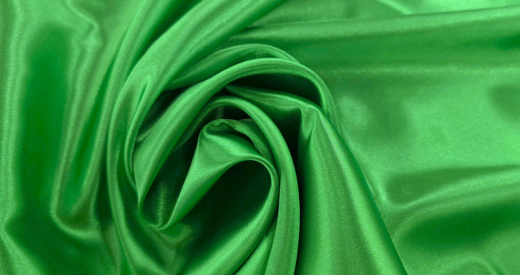 Polyester Satin Green – DK Fabrics
