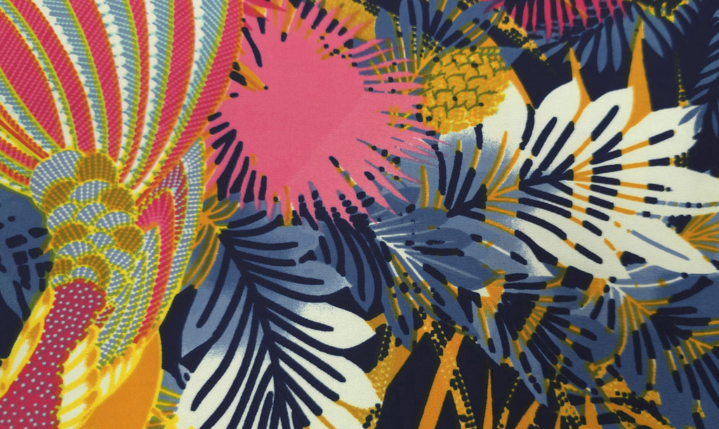 Printed Knit Tropical Paradise – DK Fabrics