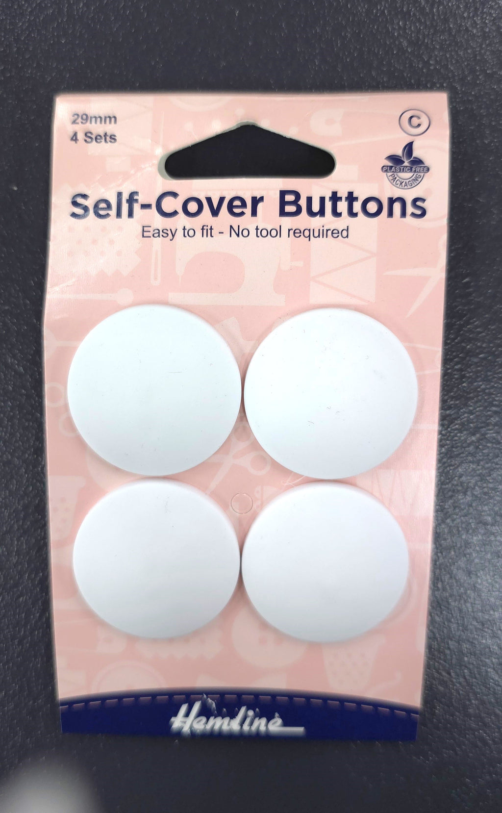 Self-Cover Buttons 29mm – DK Fabrics