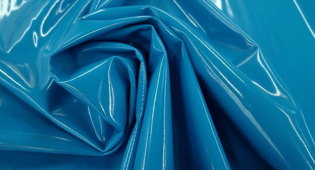 Stretch PVC Aqua – DK Fabrics