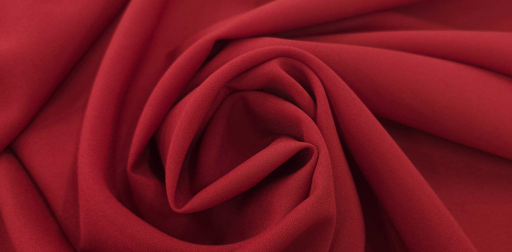 Mechanical Stretch Red – DK Fabrics