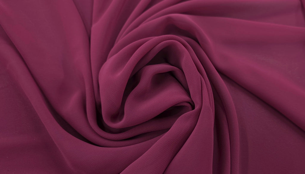 Polyester Georgette Dark Pink – DK Fabrics