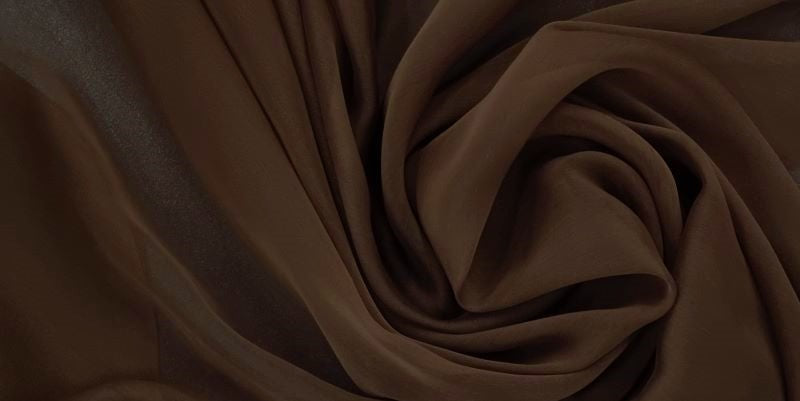 Polyester Chiffon Brown – DK Fabrics