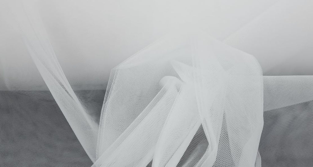 English Tulle White – DK Fabrics