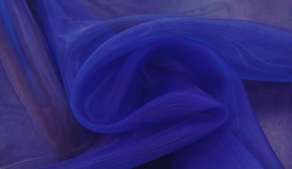 Glass Organza Royal – DK Fabrics
