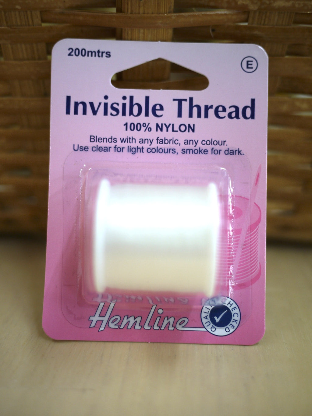 Invisible Thread Clear 200m – DK Fabrics