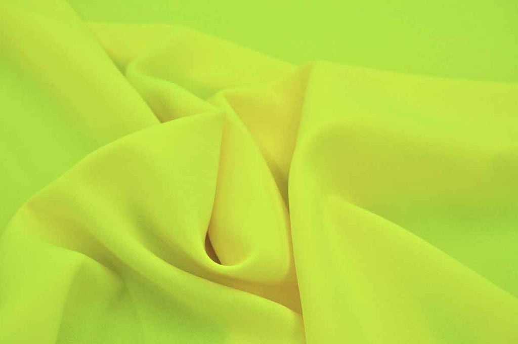 Mechanical Stretch Neon Yellow – DK Fabrics