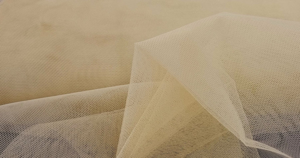 Netting Light Gold – DK Fabrics