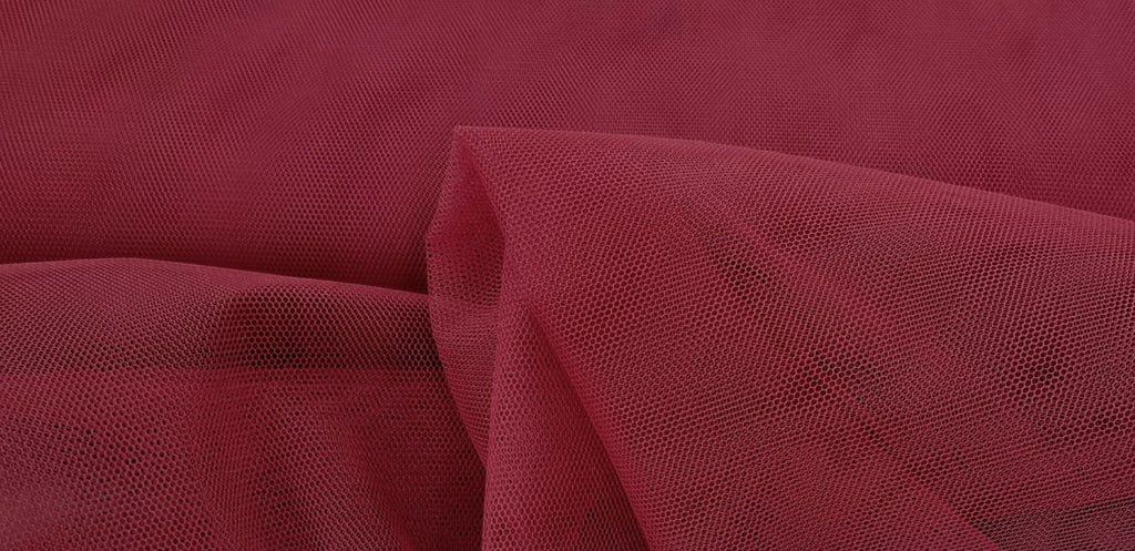 Netting Maroon – DK Fabrics