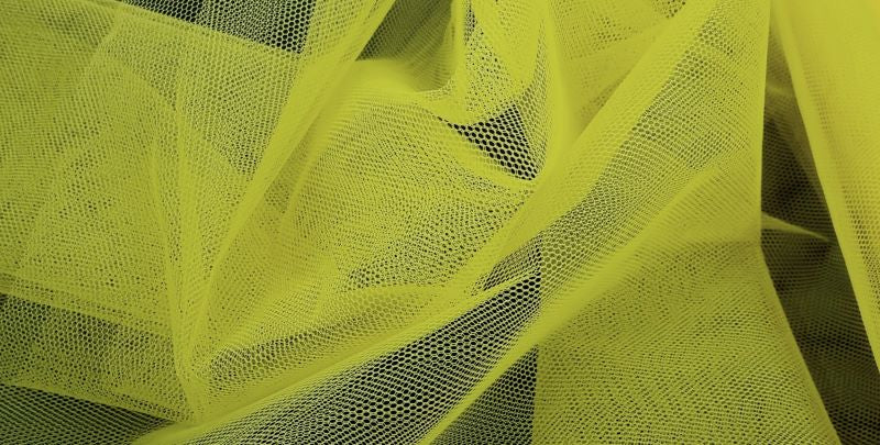 Netting Neon Yellow – DK Fabrics
