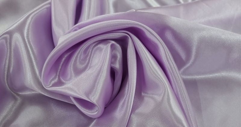 Polyester Satin Lilac – DK Fabrics