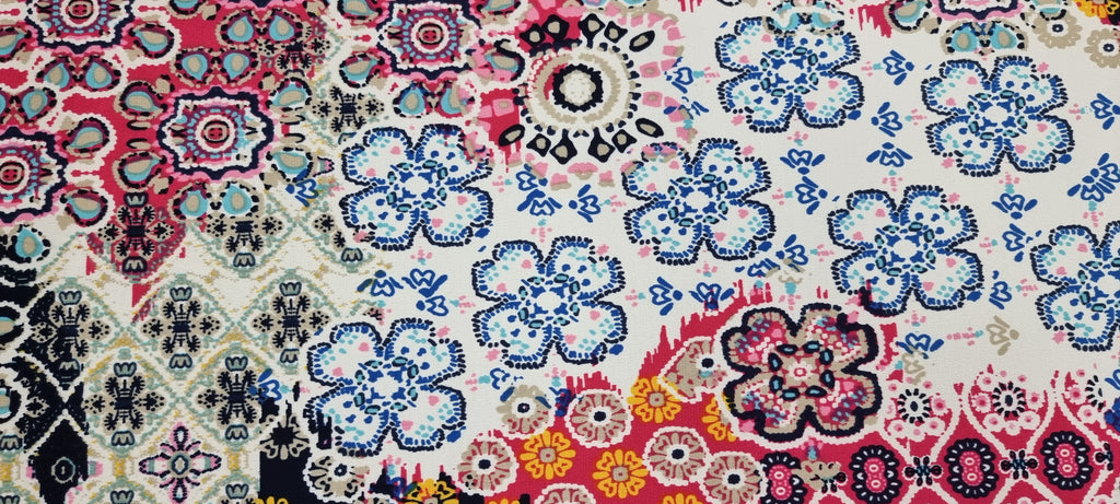 Printed Knit Fanciful Melody – DK Fabrics