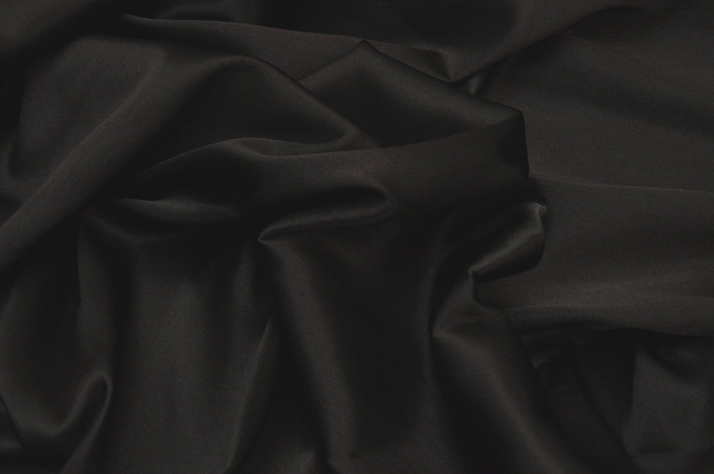 Polyester Satin Black – DK Fabrics
