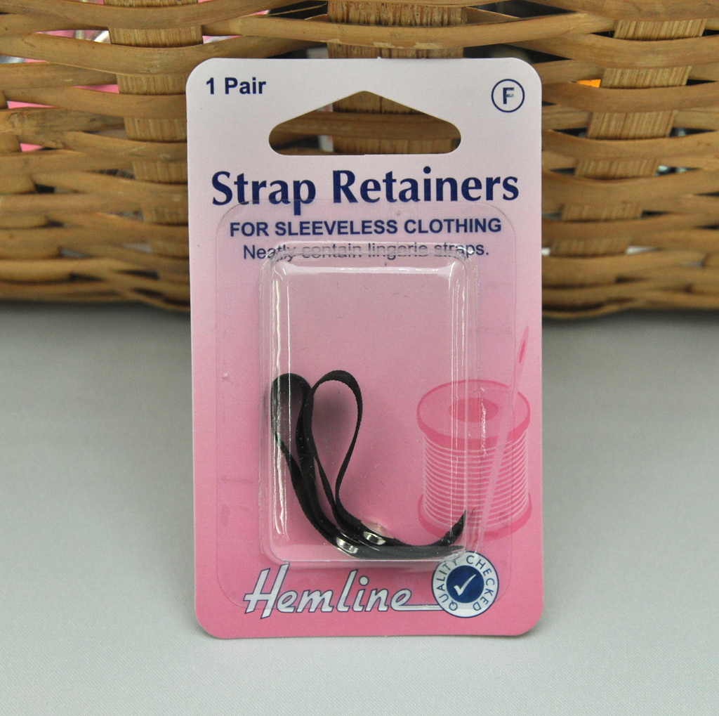 Strap Retainers Black – DK Fabrics
