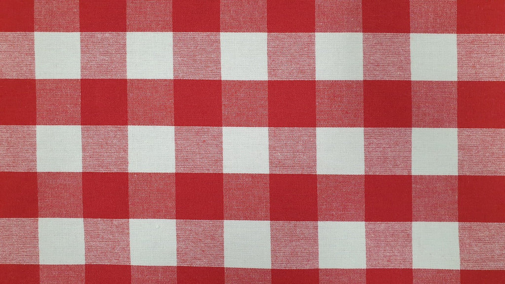 Tablecloth Check Red – DK Fabrics